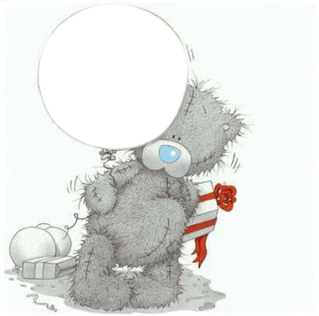 Tatty Teddy Balloon - FACEinHOLE